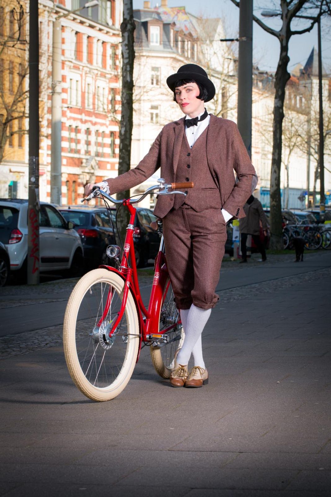 Tweed Knickerbocker - rosentreter Modedesign